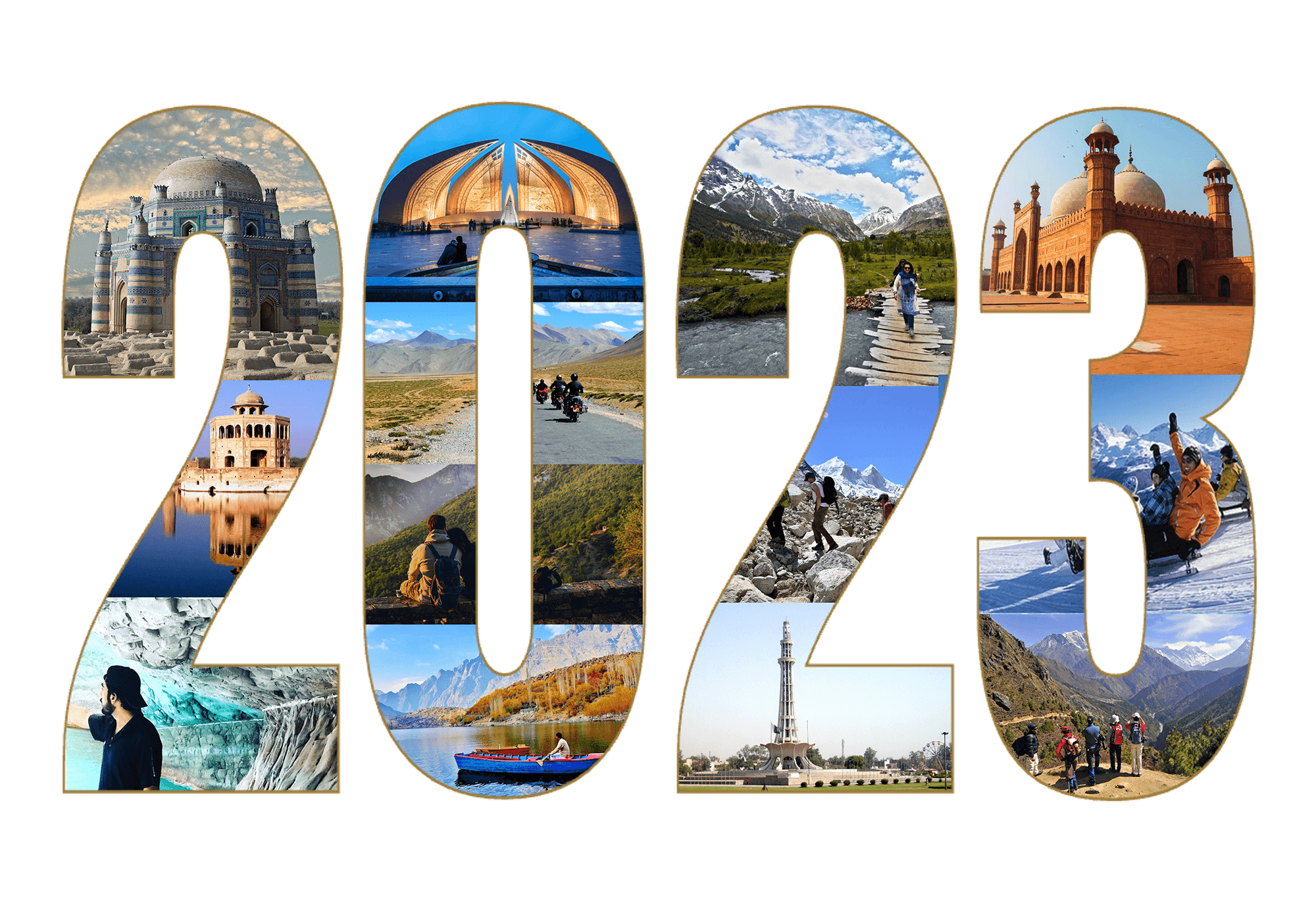 2023 Photo Collage Frame