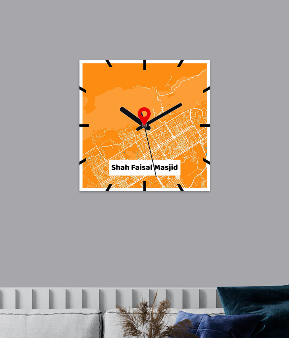 Custom Map Clock