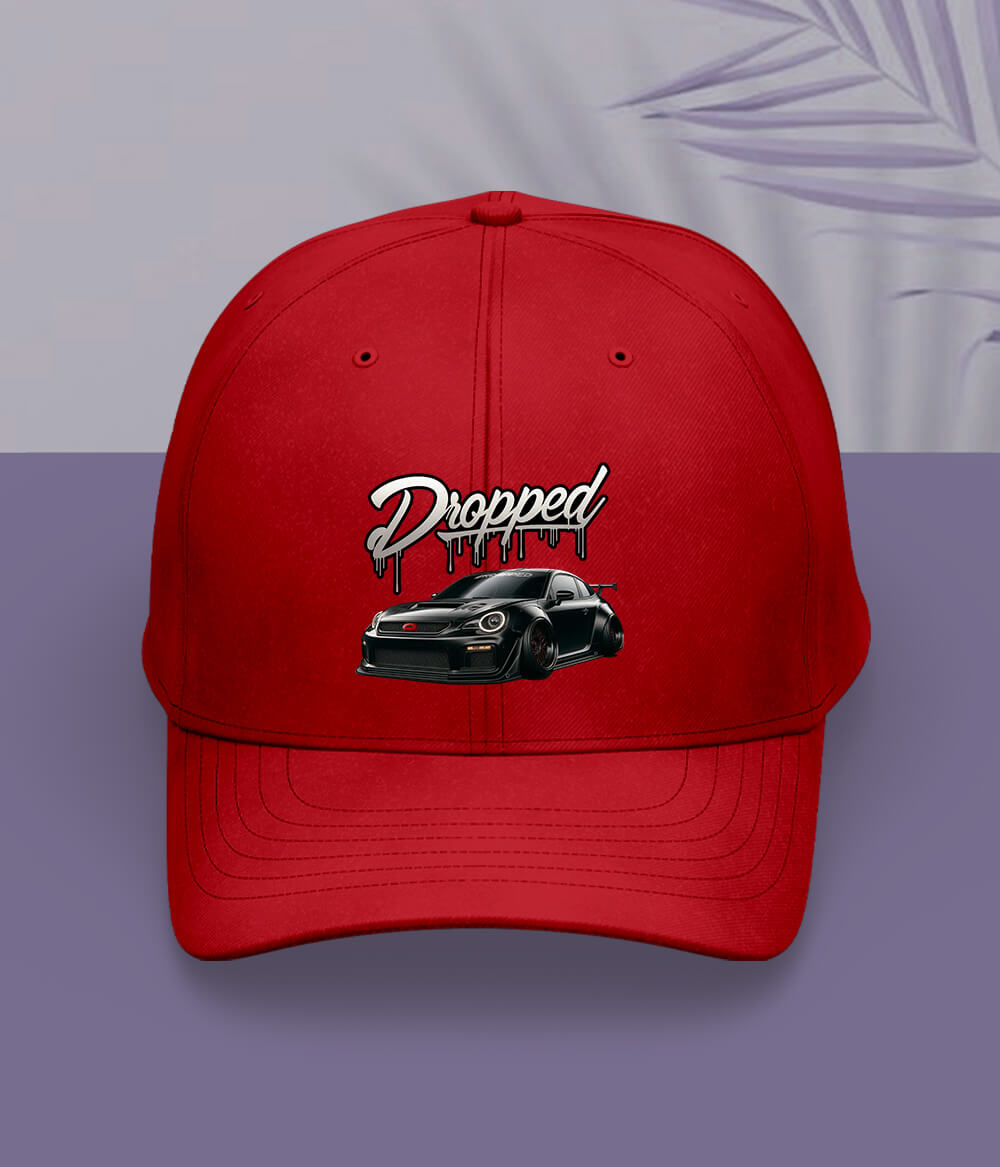 Car Dropped Cap