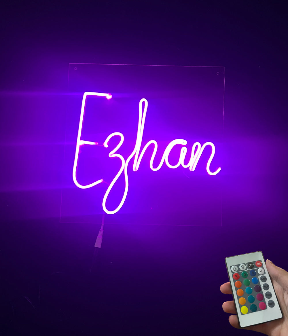 Shop Custom Neon Signs in Pakistan – LED Name Lights