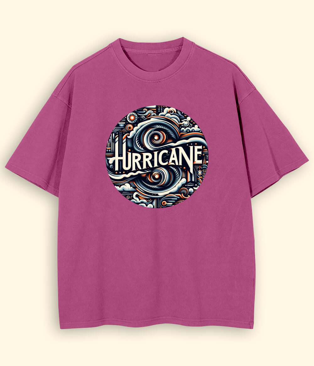 Hurricane Oversized T-Shirt (Unisex)