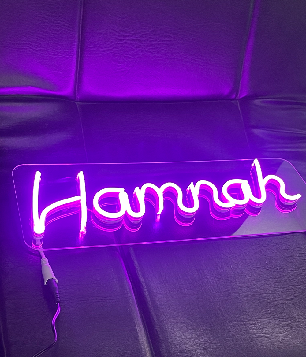 Shop Custom Neon Signs in Pakistan – LED Name Lights