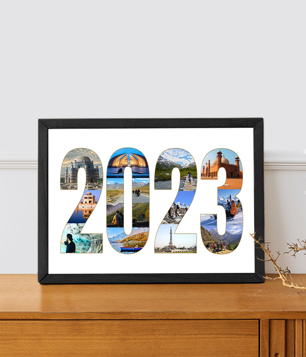 2023 Photo Collage Frame