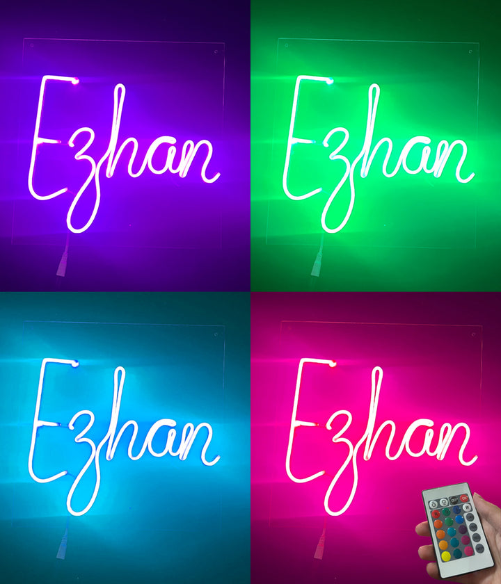 Shop Custom Neon Signs in Pakistan – LED Name Lights