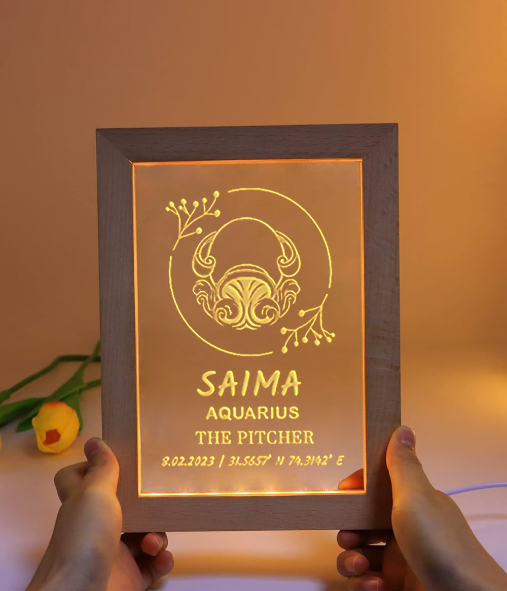 Zodiac Sign Night Lamp | Led Lamp Online