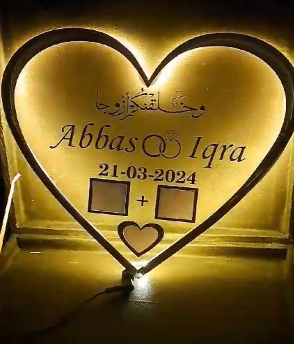 Nikkah Thumb Board | Nikah board | Custom Nikah Thumb Board