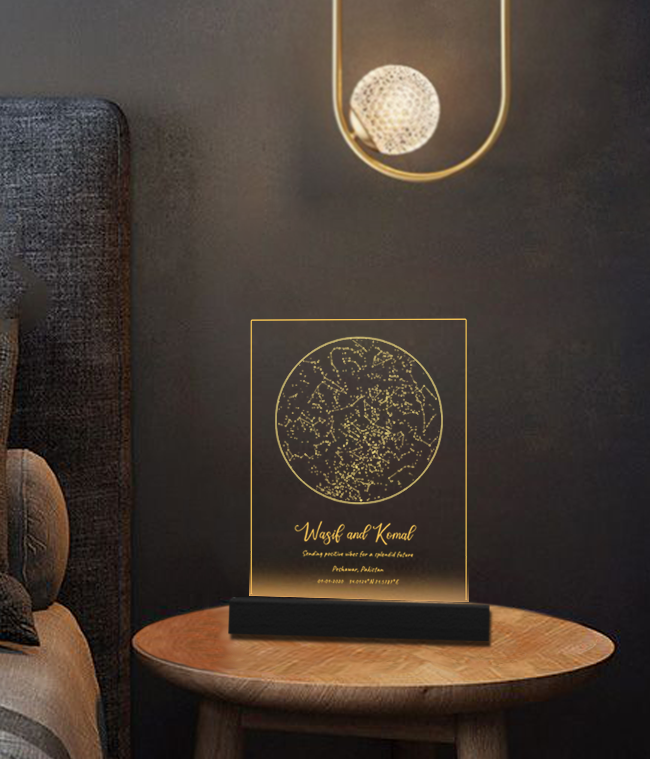 Star Map Lamp | Design Your Own Map